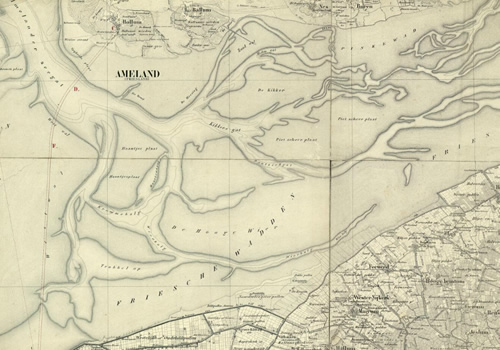Wadden op de kaart: Historische kaarten van de Waddenzee - Waddenzee